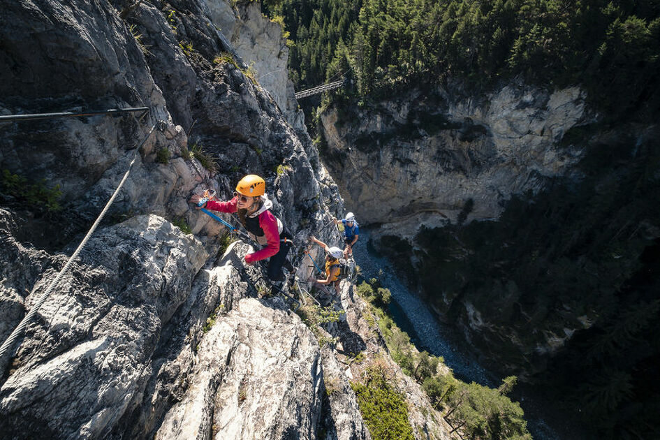 Via ferrata du Diable - Climbing to Heaven in Aussois