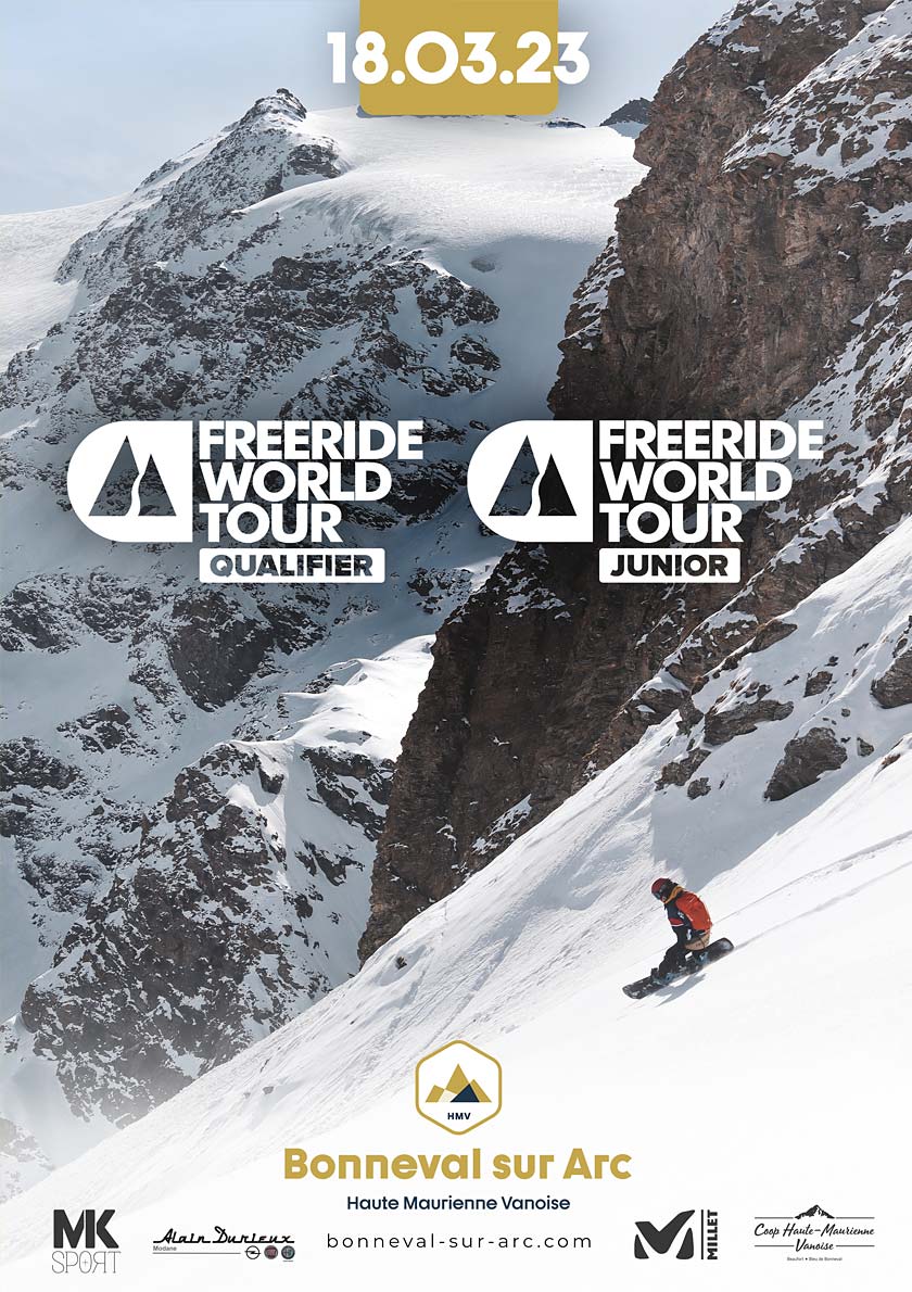 French Freeride Series 2023 à Bonneval sur Arc